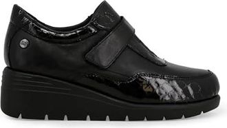 Melluso Mocassins Confortables en Cuir Noir pour Femme k55285 38