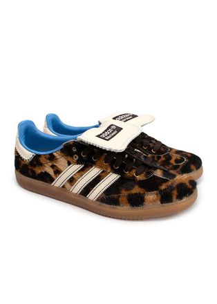 adidas Adidas x Wales Bonner Leopard Pony Hair Samba Trainers Size 46