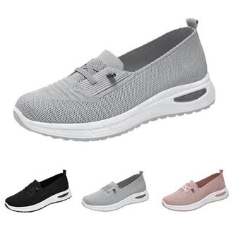 Generic Chaussures orthop&eacute;diques pour femme, chaussures d&eacute;t&eacute; respirantes antid&eacute;rapantes &agrave; semelle souple avec semelle creuse, confortable, antid&eacute;rapante, l&eacute;g&egrave;
