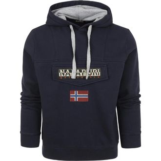 Napapijri Napapijri Burgee Pullover Blau - - Sweatshirts & Hoodies - Herren - Blau - S