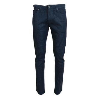 Exte Schicke- schmal zulaufende blaue Denim-Jeans - - Jeans - Herren - Blau - M
