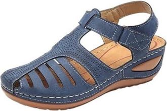 Generic Sandales &agrave; bout ferm&eacute; pour femme, sandales larges pour femme, sandales de p&ecirc;cheur &agrave; plateforme, sandales de sport creuses et respirantes, chaussures d