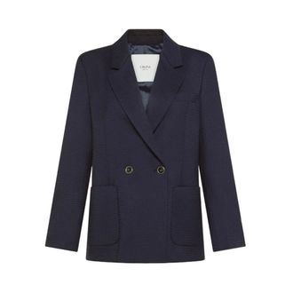 Cruna Femme, Vestes, Bleu, Taille: 40 FR Lila 511 Blazer