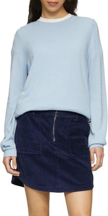 QS by s.Oliver Rundhalspullover in Strick-Optik