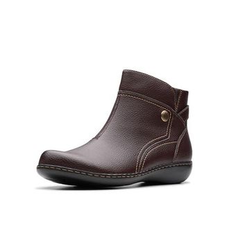 Clarks Femme Ashland Mabel Bottine, Marron fonc&eacute;, 39 EU