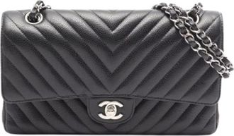 Chanel Sac bandouli&egrave;re vintage Pre-owned - Femme - Pre-owned - Noir - Taille: ONE Size
