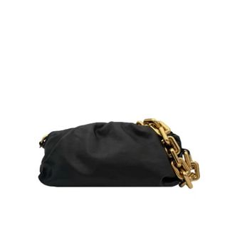 Bottega Veneta Pre-owned Leder-Schultertasche - - Pre-owned - Damen - Schwarzk - ONE SIZE
