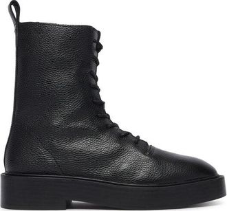 Calvin Klein Schn&uuml;rschuhe Conc Welt Lace Up Boot Lth HW0HW03209 Schwarz