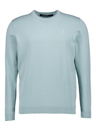 Karl Lagerfeld Herren Pullover gr&uuml;n unifarben