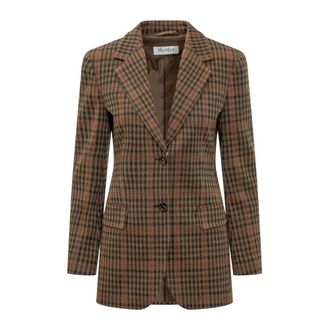 Max Mara Galosce Jacke - - Jackets - Damen - Braun - M
