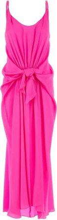 J.W.Anderson Femme, Robes, Rose, Taille: 36 FR Knot Draped Maxi Dress