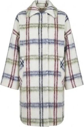 Hev&ograve; Femme, Manteaux, Multicolore, Taille: 38 FR Monteleone Coat