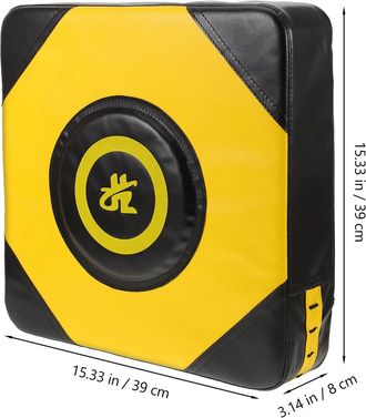 Happyyami Garneck Pu Wandschlagpolster Kasten Trainingspad Gro&szlig;format Kick trainingspad aus Robustem Pu Wandmontiertes Kampfsport Trainingsger&auml;t f&uuml;r Zuhause Leu