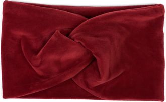 styleBREAKER Haarschmuck Samt Stirnband mit Twist Knoten