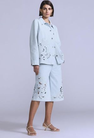 Levi's Bestickte Bandit Shorts - Damen - Blau / Blau