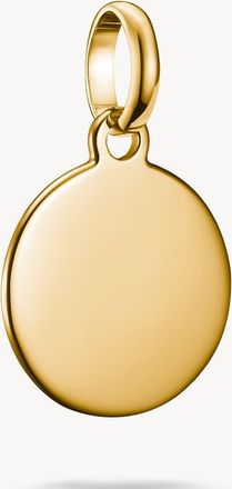 Thomas Sabo Connect - Vergoldeter M&uuml;nzanh&auml;nger in Gold