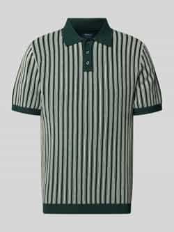 Mc Neal Regular Fit Poloshirt in Strick-Optik