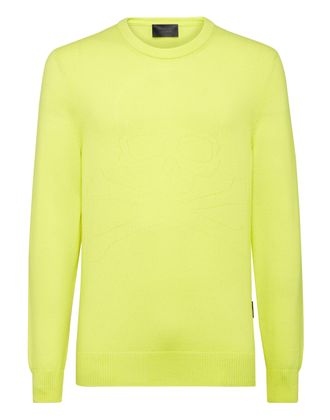 Philipp Plein Rundhalspullover Skull And Plein