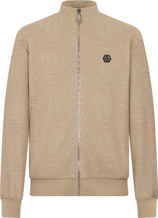 Philipp Plein Jacquard Tracksuit Jacket Monogram