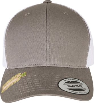Flexfit Unisex Kappe YP Classics Recycled Retro Trucker Cap 2-Tone Grey/White one Size