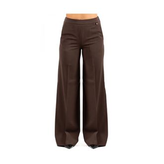 LuckyLu Femme, Pantalons, Brun, Taille: 38 FR Pantalone