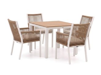 Manifesto Furniture Manifesto Rivola/Fidenza 90cm dining tuinset 5-delig