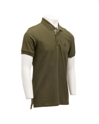 Burberry Cotton Polo Shirt - Olive