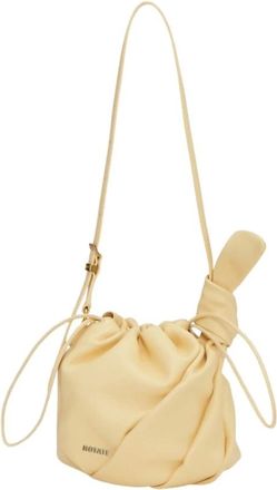 Rotate Rotate Birger Christensen, Femme, Sacs, Jaune, Taille: ONE Size Bon Bon Bucket Bag