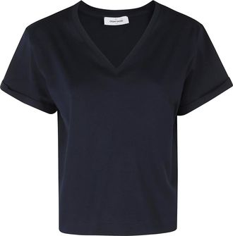 Gran Sasso Femme, Tops, Bleu, Taille: 40 FR Boxy T-Shirt