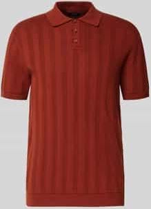 Mc Neal Regular Fit Strickpolo mit Strukturmuster