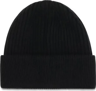 Dolce & Gabbana Mens Black Wool Oves Aries Beanie Accessory