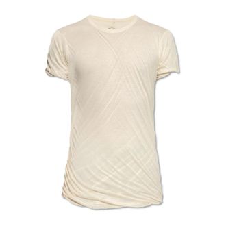 Rick Owens Double T-Shirt - - Tops - Herren - Gelb - M