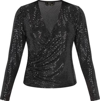 Faina Bluse Frauen Schwarz