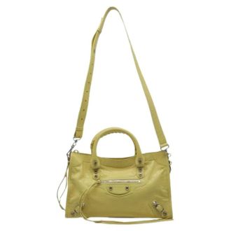 Balenciaga Pre-owned Le City Small Bag - Femme - Pre-owned - Jaune - Taille: ONE Size