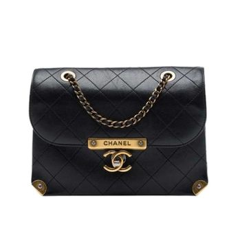 Chanel Sac bandouli&egrave;re Pre-owned &agrave; rabat - Femme - Pre-owned - Noir - Taille: ONE Size