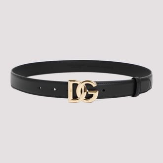 Dolce & Gabbana Ceinture en cuir &agrave; logo Dolce & Gabbana