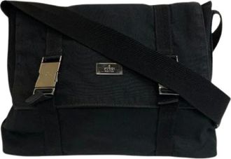 Gucci unisex, Pre-owned, Noir, Taille: ONE Size Sac bandouli&egrave;re en nylon Pre-owned