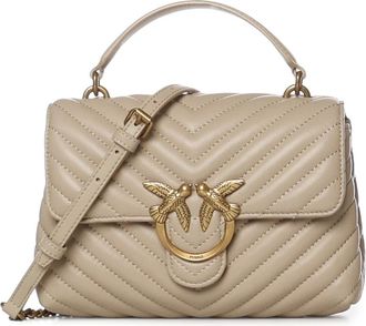 Pinko Pinko, Femme, Sacs, Beige, Taille: ONE Size Sacs &agrave; main