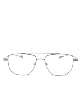 Dita Eyewear lunettes de vue &agrave; monture pilote - Gris
