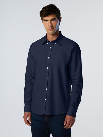 North Sails Oxford-Hemd Mit gesticktem Logo
