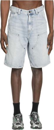 Carhartt Work in Progress Homme, Shorts, Bleu, Taille: XL OG Double Knee Short