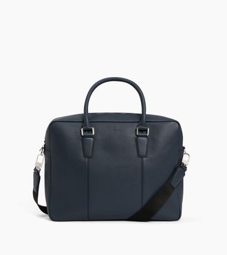 Le Tanneur Aktentasche 15 Zoll Marceau aus genarbtem Leder mittelgro&szlig;es Modell