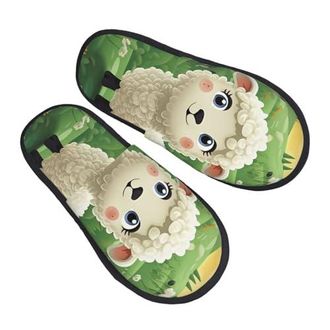 Generic Pantoufles De Maison Moutons Mignons De Dessin Anim&eacute; Chaud Pantoufles DH&ocirc;tel L&eacute;gers Chaussons DInt&eacute;rieur Pour Femmes Camping Spa L