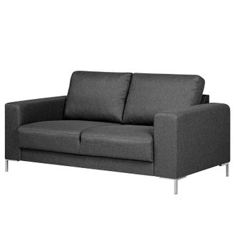 Fredriks home24 Sofa Summer 2-Sitzer Grau Webstoff Mavie 171 x 82 x 90cm Modern