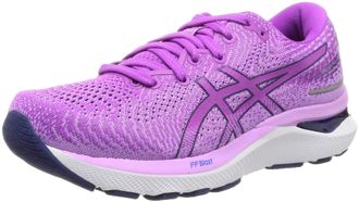 Asics Cumulus 24 Stra&szlig;enlaufschuhe f&uuml;r Frauen Schwarz Wei&szlig;