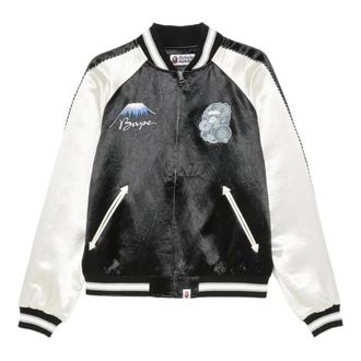 A Bathing Ape A Bathing Ape, Homme, Vestes, Bleu, Taille: L Bomber Vestes