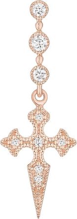 Stone Paris Boucle doreille Barrette Blood Diamonds Or Rose (vendue à lunité)