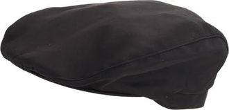 DOITOOL Chapeau de chef b&eacute;ret unisexe casquette plate b&eacute;ret de canard cantine chapeau de serveur restaurant h&ocirc;tel caf&eacute; p&acirc;tisserie uniforme casquette cabbie ca