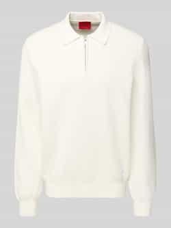 HUGO BOSS Relaxed Fit Strickpullover aus reiner Baumwolle Modell SAN PAULEY-C