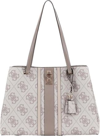 Guess Femme, Sacs, Gris, Taille: ONE Size Sac Erenia Tote en Gris